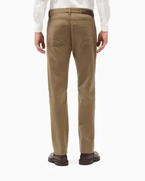 Giorgio Armani Cashmere Flannel Five-pocket Pants