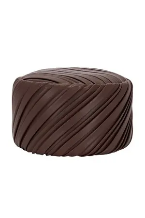 ROWEN ROSE Pleated Pillbox Hat