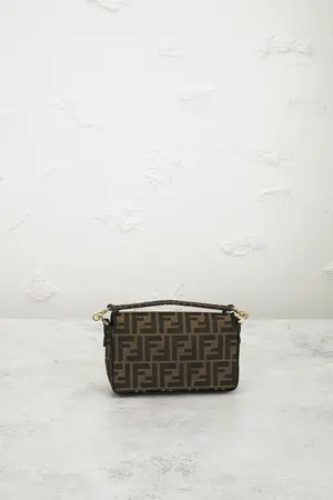 Fendi Mini Ff 1974 Baguette Shoulder Bag