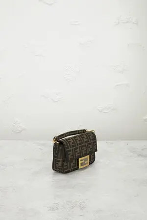 Fendi Mini Ff 1974 Baguette Shoulder Bag
