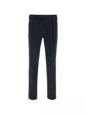 PT TORINO Pleated Cotton Trousers