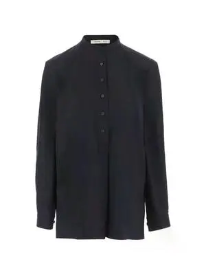 Carven Half-button Wool Shirt
