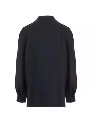 Carven Half-button Wool Shirt