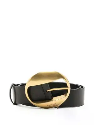 TWINSET Logo Buckle Belt - Black