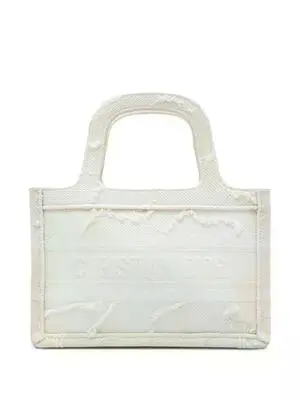 Dior Mini Book Tote Bag - White