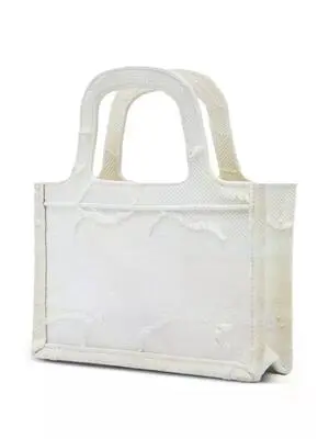 Dior 2020 Mini Embroidered Canvas Camouflage Book Tote Bag