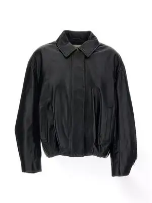 ARMA Melis Leather Boxy-fit Jacket