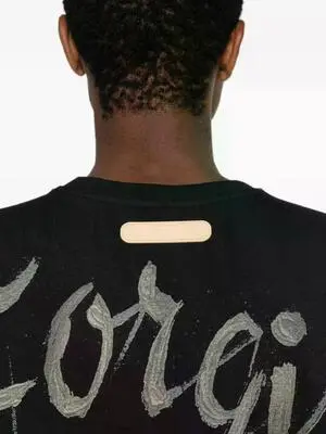 PDF Graphic-print Long-sleeves Sweatshirt