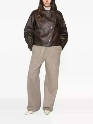 TWINSET Textured Press-stud Jacket