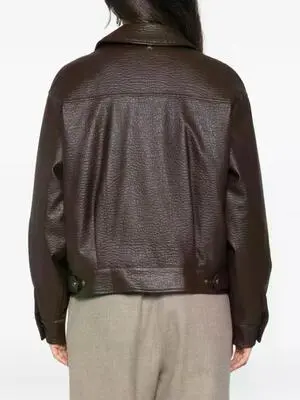 TWINSET Textured Press-stud Jacket