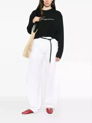 Jacquemus Logo-print Long-sleeve T-shirt