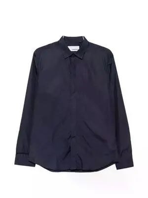 COSTUMEIN Concealed-front Shirt - Blue