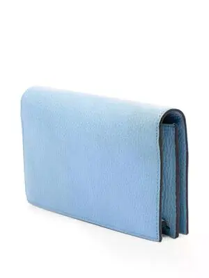 Gucci 2000-2015 Calfskin Betty Wallet On Chain Crossbody Bag - Blue