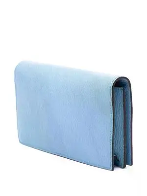 Gucci 2000-2015 Calfskin Betty Wallet On Chain Crossbody Bag - Blue