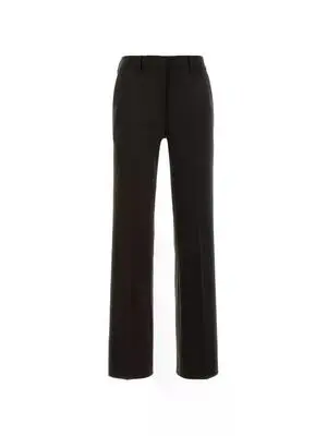 PT TORINO Jodie Pressed-crease Trousers - Black