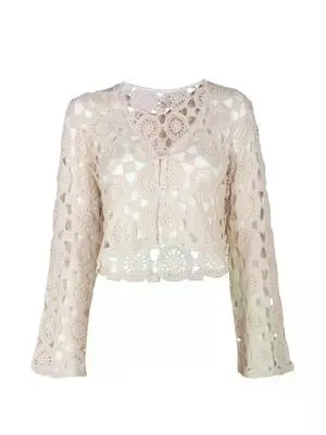 PALMACEA Crochet Cardigan