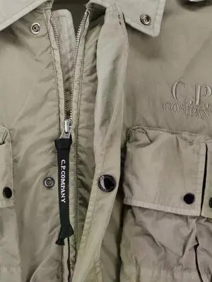 C.P. COMPANY Multi-pocket Goggle Jacket - Green