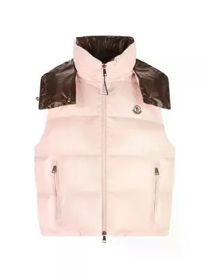 Moncler Niverolle Short Down Gilet - Pink