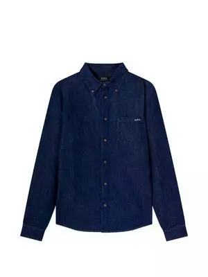 A.p.c. New Greg Shirt - Blue