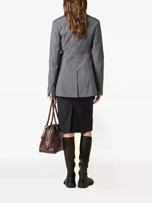 Miu Miu Washed Stretch Poplin Jacket