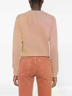 Chloé Logo Heart Cardigan