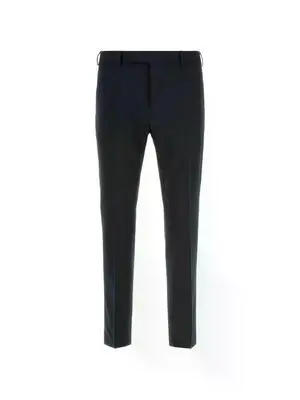 PT TORINO Pressed-crease Tailored Trousers - Blue
