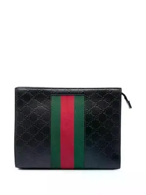 Gucci 2000-2015 Guccissima Web Clutch Bag
