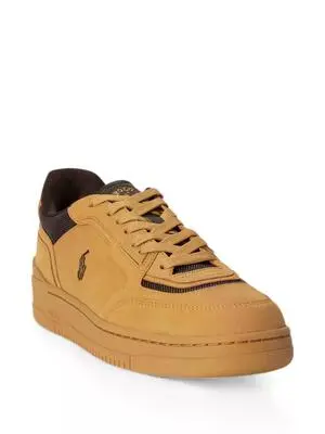 Polo Ralph Lauren Open Masters Nubuck-panelled Sneakers
