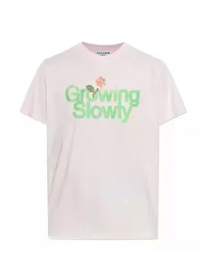GANNI Graphic-print T-shirt