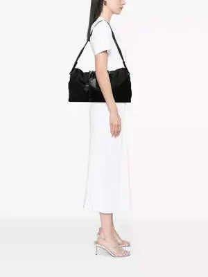 Prada 2000-2013 Saffiano Trimmed Tessuto Travel Bag