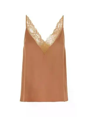 FORTE_FORTE Lace-trim Top