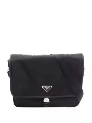 Prada Re-nylon Logo-plaque Messenger Bag