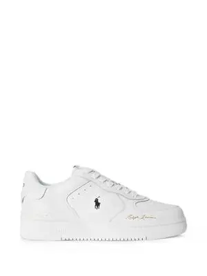 Polo Ralph Lauren Leather Logo Sneakers