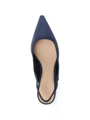 Cinq À Sept Sylvie Braided-trim Pumps - Blue
