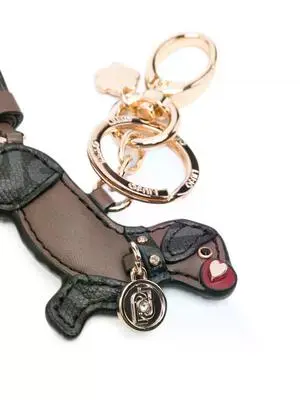 Liu Jo Logo-pattern Keyring