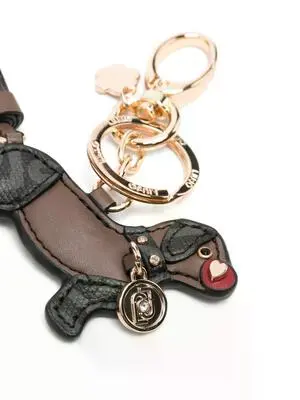 Liu Jo Logo-pattern Keyring