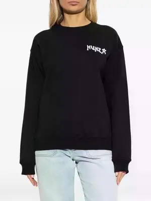 Hunza G Logo-embroidered Sweatshirt
