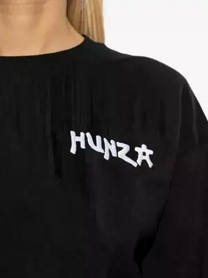 Hunza G Logo-embroidered Sweatshirt