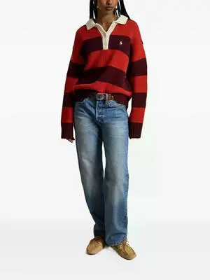 Polo Ralph Lauren Striped Rugby Polo Sweater