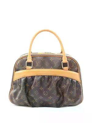 LOUIS VUITTON Monogram Mitzi Tote Bag - Brown