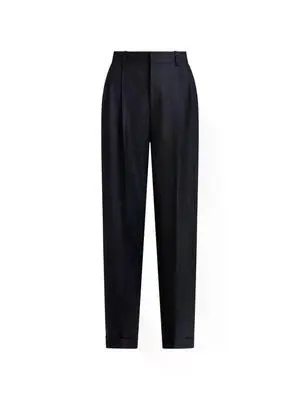Polo Ralph Lauren Bacall Pinstriped Wool Trousers