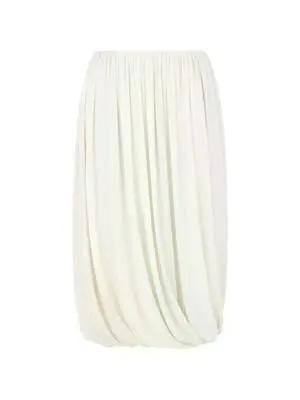 Cinq À Sept Calden Bubble-hem Midi Skirt - Neutrals