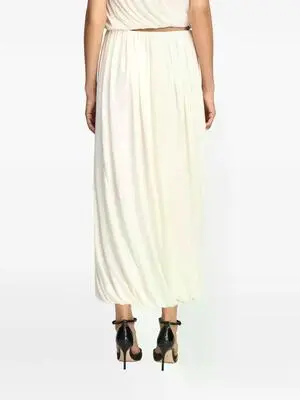 Cinq À Sept Calden Bubble-hem Midi Skirt - Neutrals