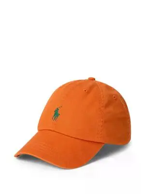 Polo Ralph Lauren Pony-embroidered Baseball Cap Orange
