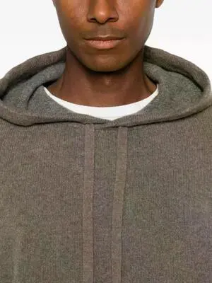 ROBERTO COLLINA Front-pouch Hoodie - Brown