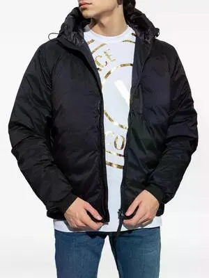 Canada Goose Logo Patch Hooded Jacket