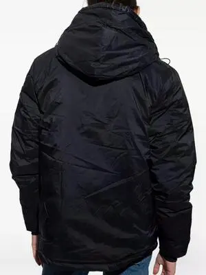 Canada Goose Logo Patch Hooded Jacket