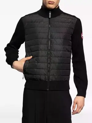 Canada Goose Hybridge Quilted-front Sweater