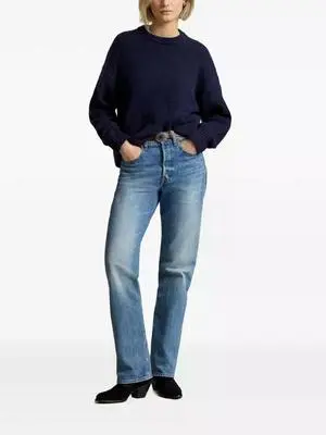 Polo Ralph Lauren Ribbed-trim Wool Sweater