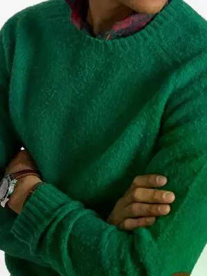 Polo Ralph Lauren Elbow-patch Crew-neck Sweater